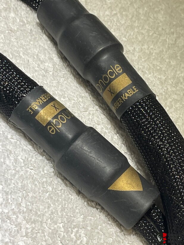 5M Kimber Kable Monocle X w WBT 0681 CU (5/16) Spade Ends Photo ...