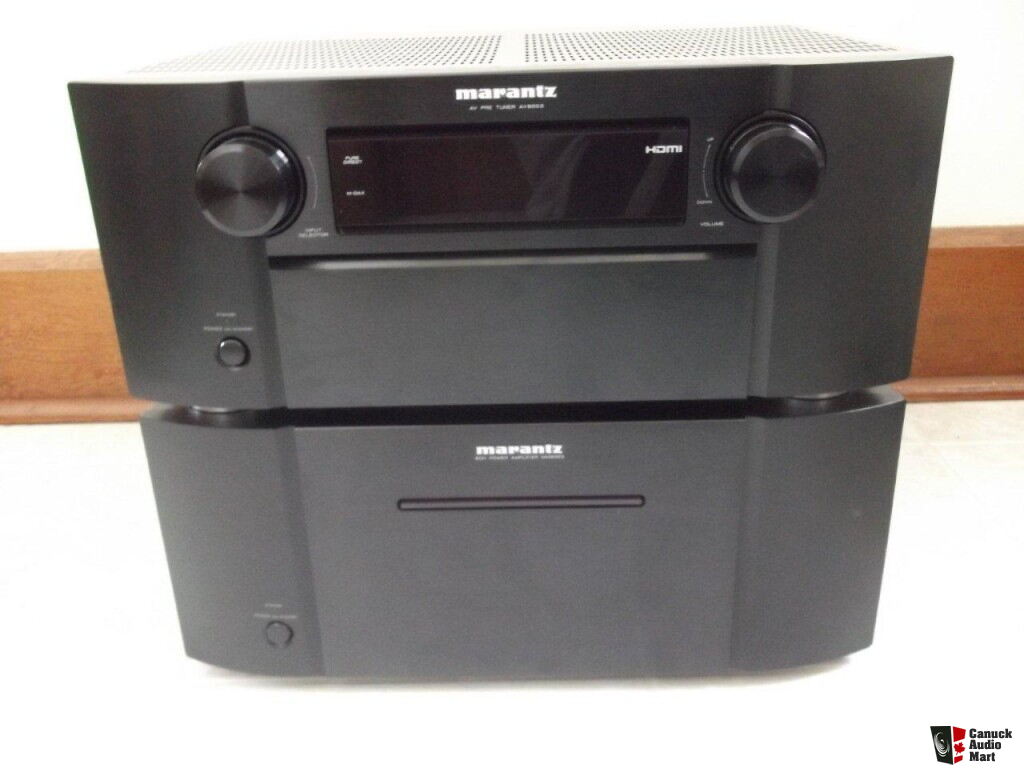 MARANTZ MM 8003 & AV 8003 AMP/ PREAMP COMBO Photo #479489 - Canuck ...