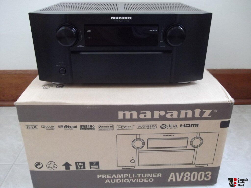 MARANTZ MM 8003 & AV 8003 AMP/ PREAMP COMBO Photo #479489 - Canuck ...