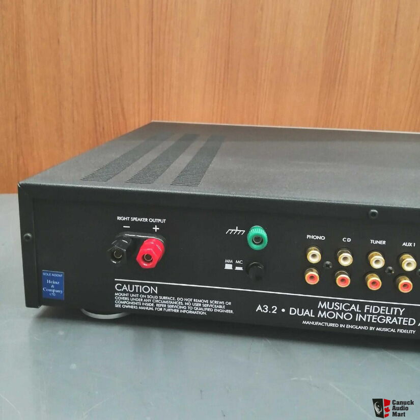 MUSICAL FIDELITY A3.2 DUAL MONO Integrated Amplifier Photo #4795072 ...
