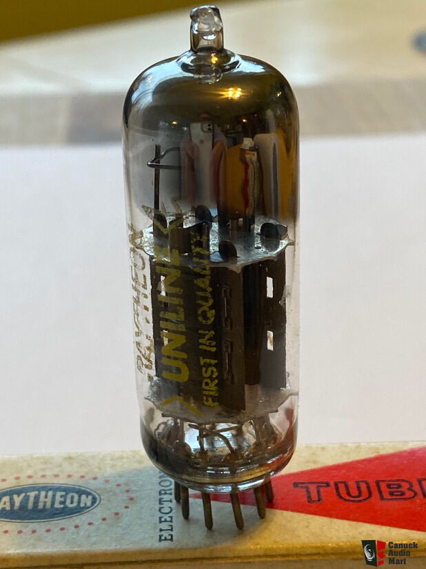 Matched pair of Raytheon 12BH7 tubes in original boxes Photo #4795803 ...