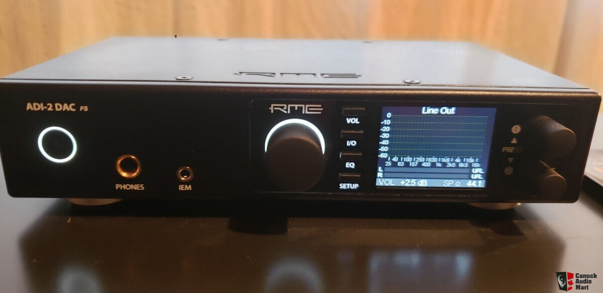 RME ADI FS 2 DAC/Headphone Amp For Sale - US Audio Mart