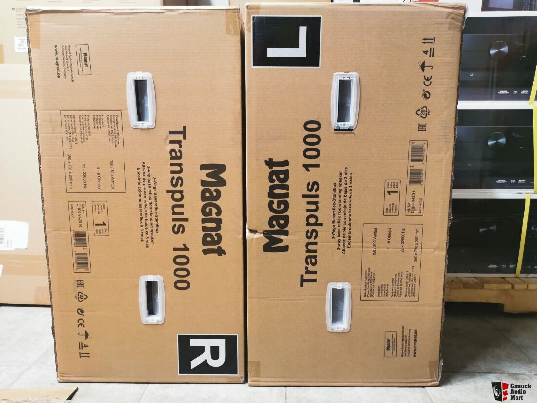 Magnat Transpuls 1000 Dealer Ad - Canuck Audio Mart