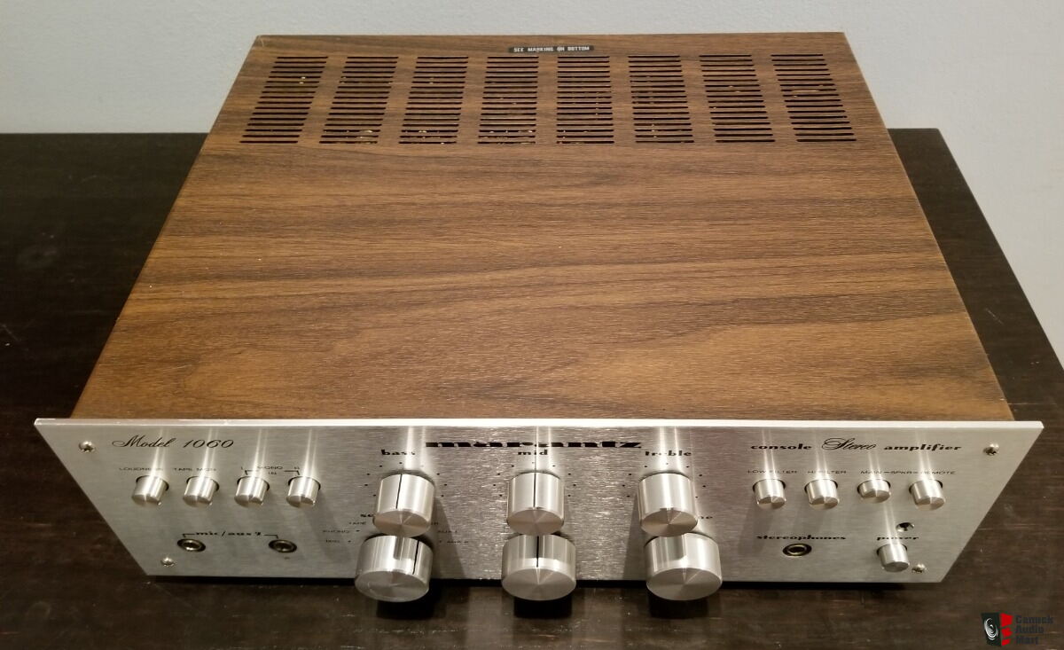 Vintage Marantz Model 1060 Stereo Integrated Amplifier Photo #4801485 ...