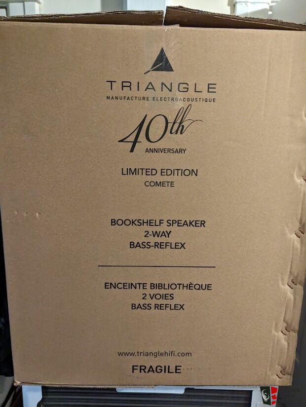 Triangle Comete 40th Anniversary Bookself Speaker Photo #4803966 - US ...