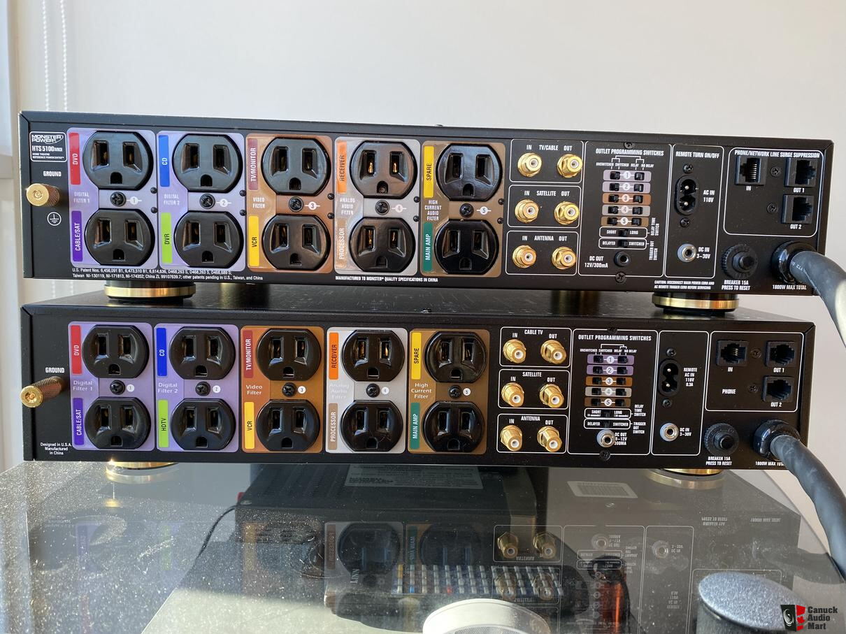 Monster Power HTS5100 AC Power Conditioner & Surge Protector Photo ...