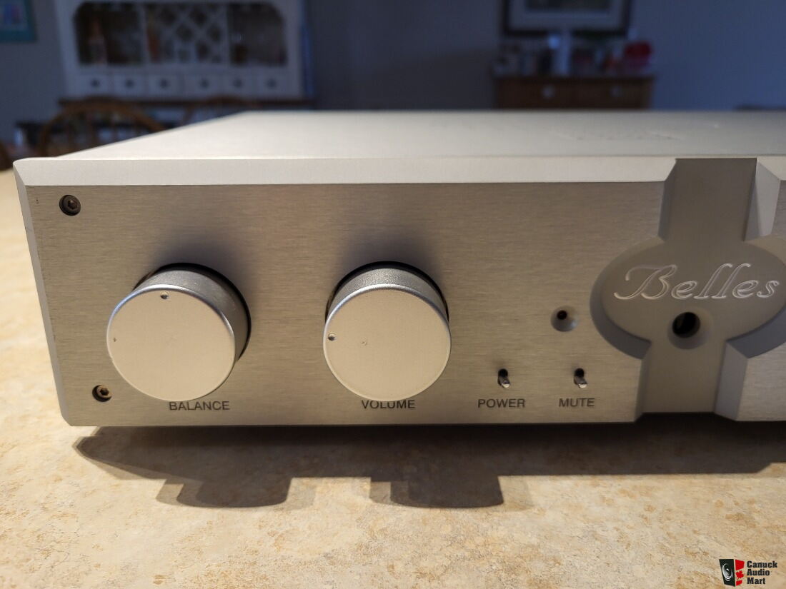 Belles 22a tube hybrid preamplifier