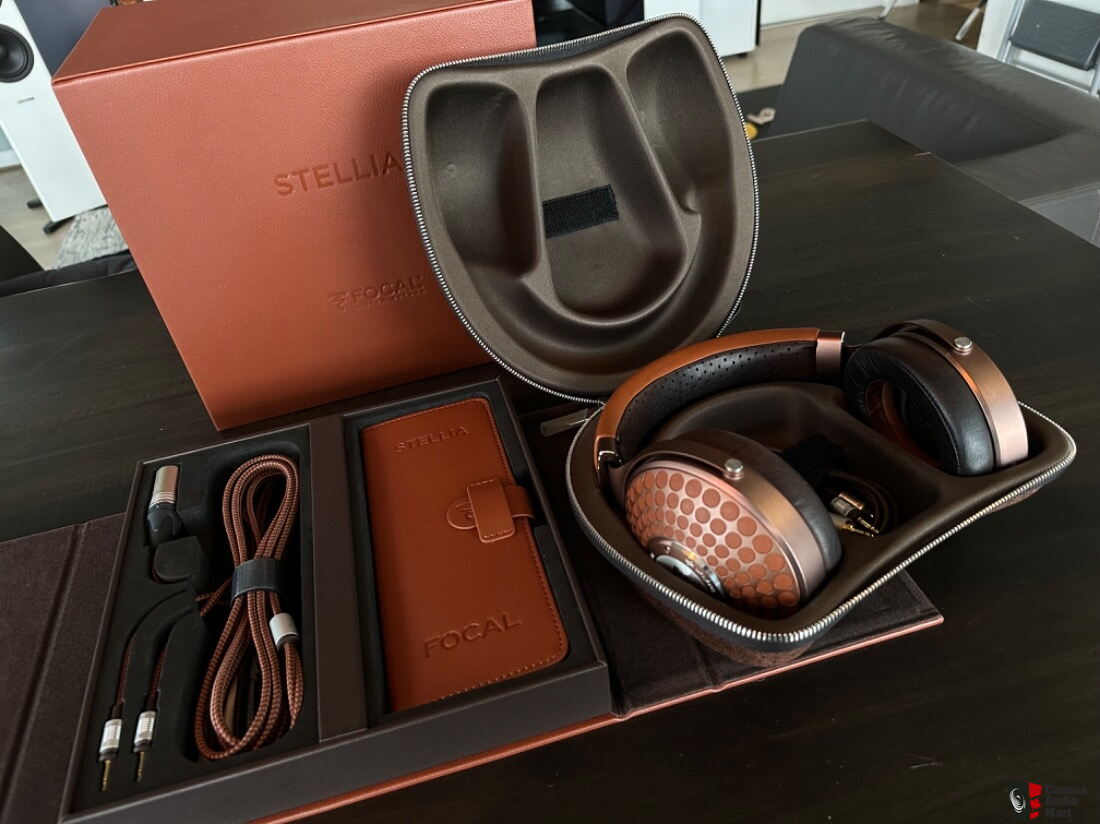 Focal Stellia Closed-Back Flagship Headphones Photo #4807561 - US Audio ...