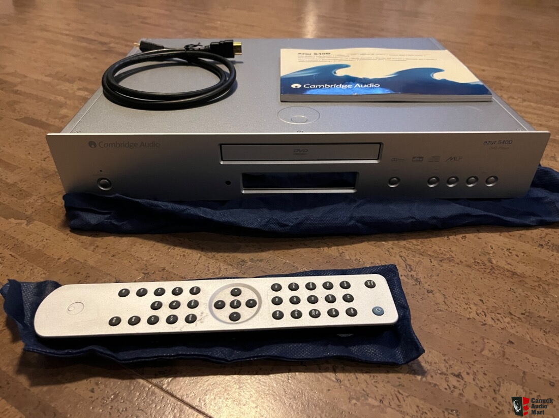 Cambridge Audio azur540d DVD/CD player Photo #4809848 - US Audio Mart