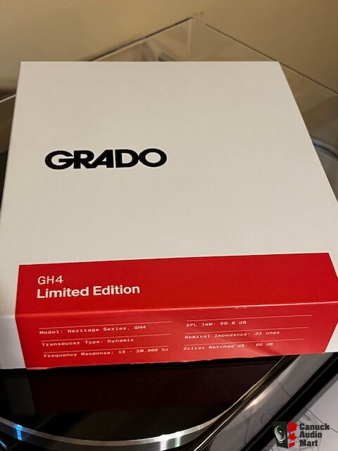 Grado GH-4 Limited Edition headphones Photo #4811498 - US Audio Mart
