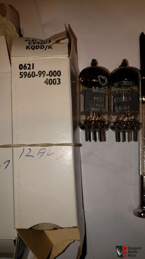 Mullard 12AU7 / ECC82 New Production For Sale - US Audio Mart