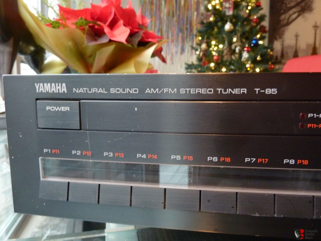 Yamaha T-85 Tuner in my opinion its Audiophile soundstage, manual works ...