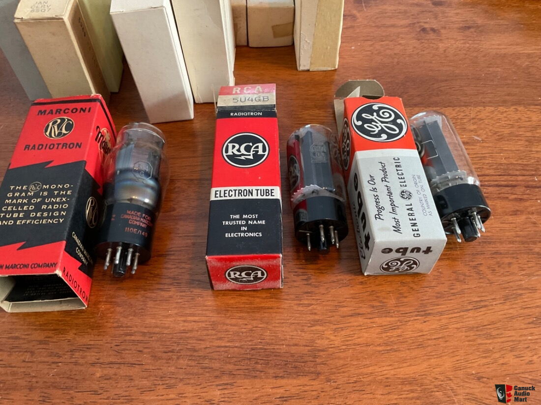VACUUM TUBES…23 NOS tubes for $55 For Sale - Canuck Audio Mart