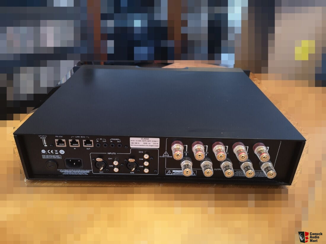 Classé Sigma Amp5 - Multi Chanel 5 x 200wrms Photo #4812578 - US Audio Mart