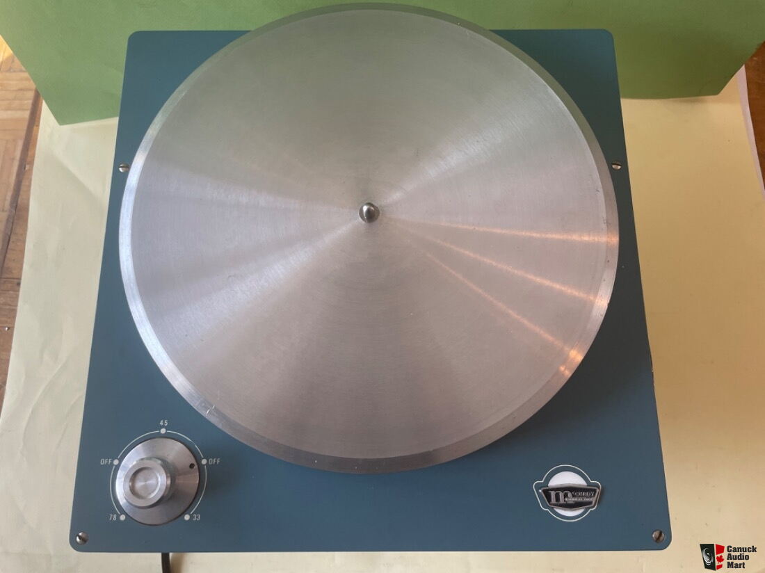 Another MCcurdy CH12 broadcast turntable Photo #4813495 - UK Audio Mart