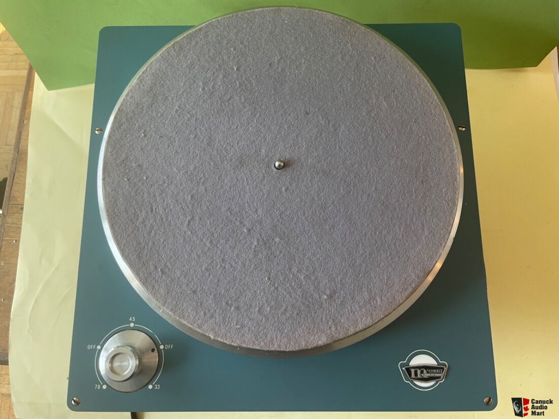 Another MCcurdy CH12 broadcast turntable Photo #4813495 - UK Audio Mart