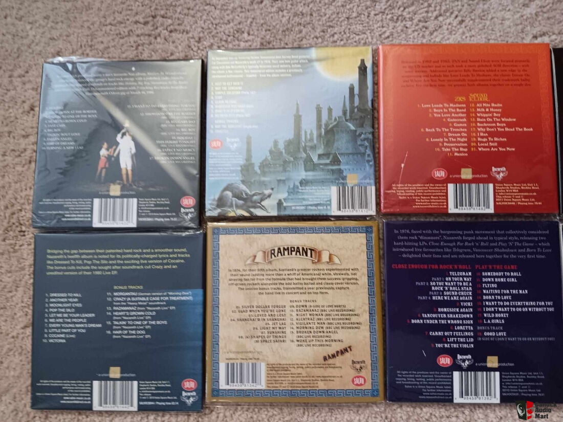 Nazareth ! 8 Oversized Gatefold Cds Various New ! Photo #4815872 ...