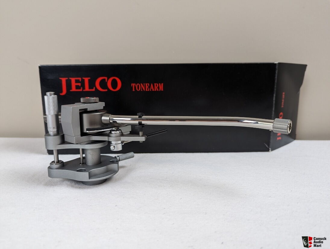 Jelco SA-750E 10" Tonearm w/ Headshell, Heavy Weight, Atlas Cable, Easy ...