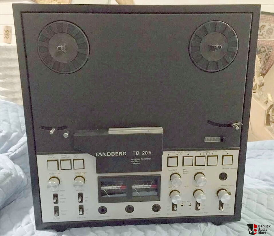 Tandberg TD 20A Plus 25 tapes and 3 split reels Photo #4816162 - Canuck ...
