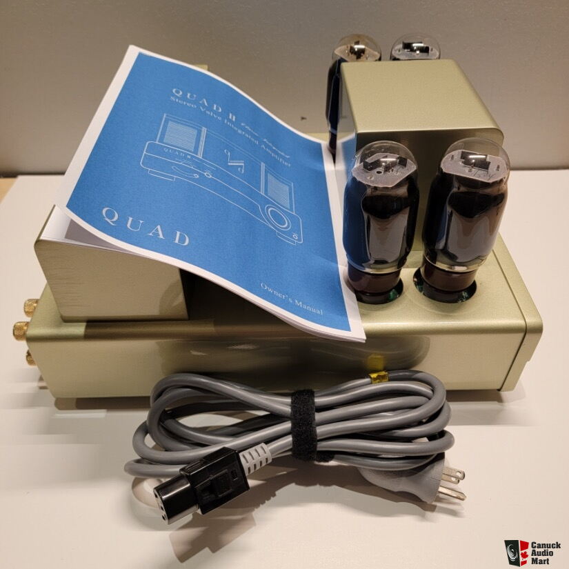 Quad II Classic Integrated Tube Amplifier Photo #4817320 - Canuck Audio ...
