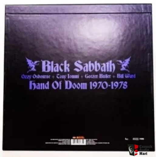 Hand of Doom - Black Sabbath picture disc box set Photo #4817328 - US ...