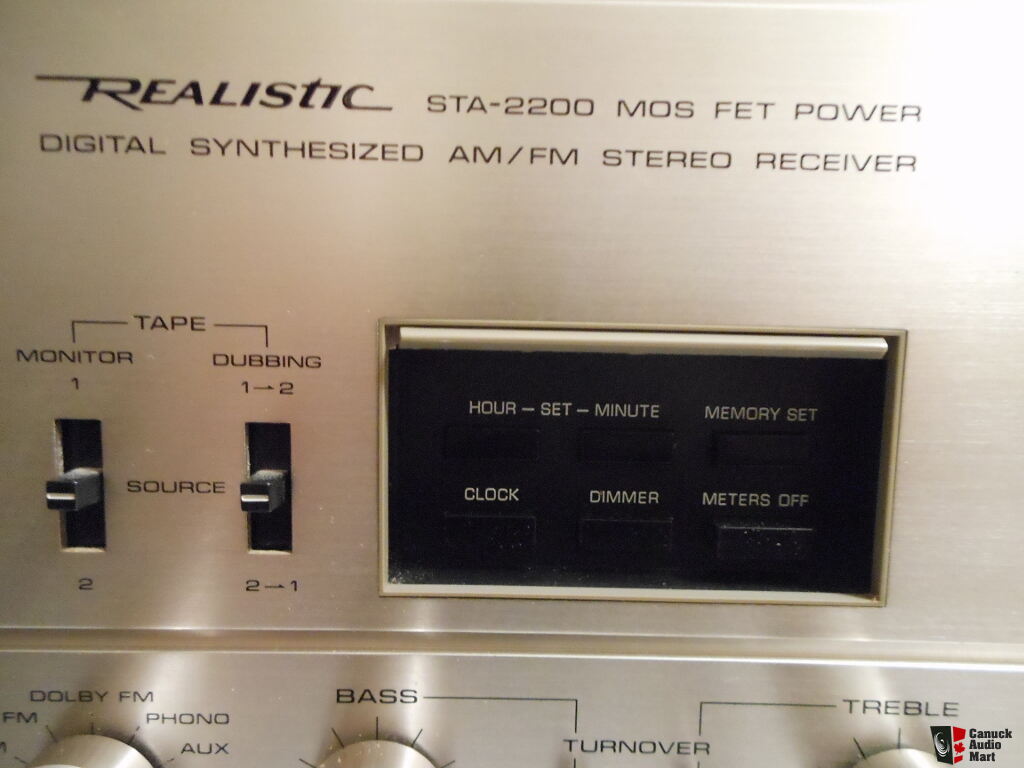 Realistic STA-2200 receiver with MOSFET Photo #481783 - Canuck Audio Mart