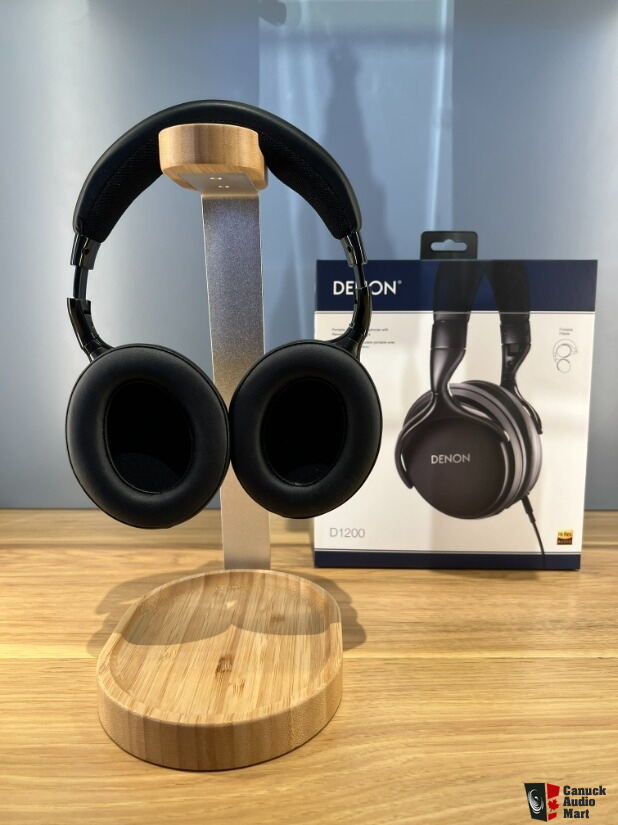 Denon AHD 1200 Over Ear Headphones - Black - Brand New In Box Photo ...