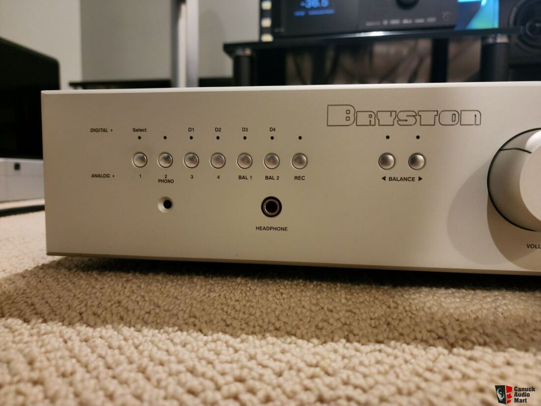 Bryston BP-173 Pre Amp (Silver) + DAC + BR-2 Remote Photo #4819746 ...