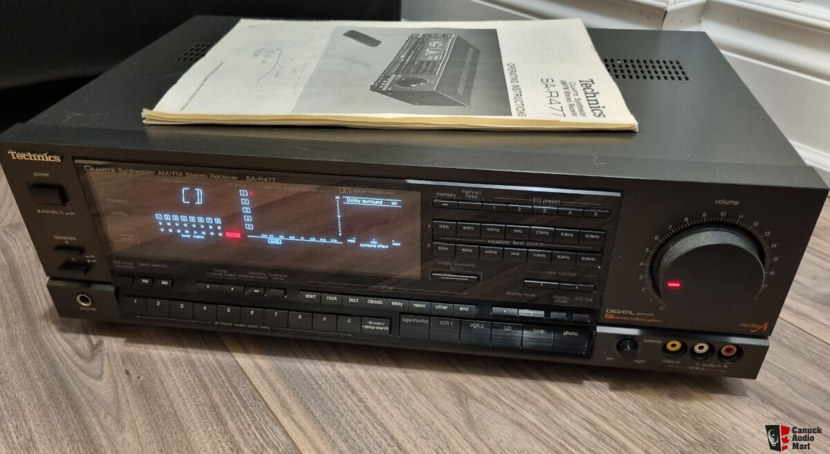 Technics SA-R477-Quartz Synchronizer Stereo Receiver Photo #4820090 ...
