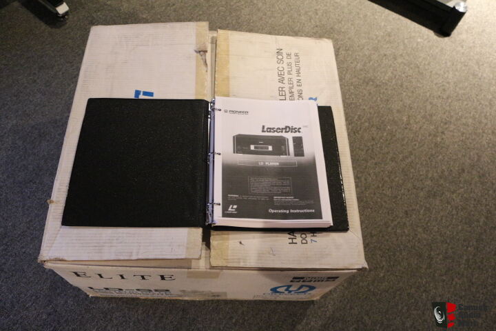 pioneer elite ld-s2 plus 200 laserdisc ultra rare (sale pending to ...
