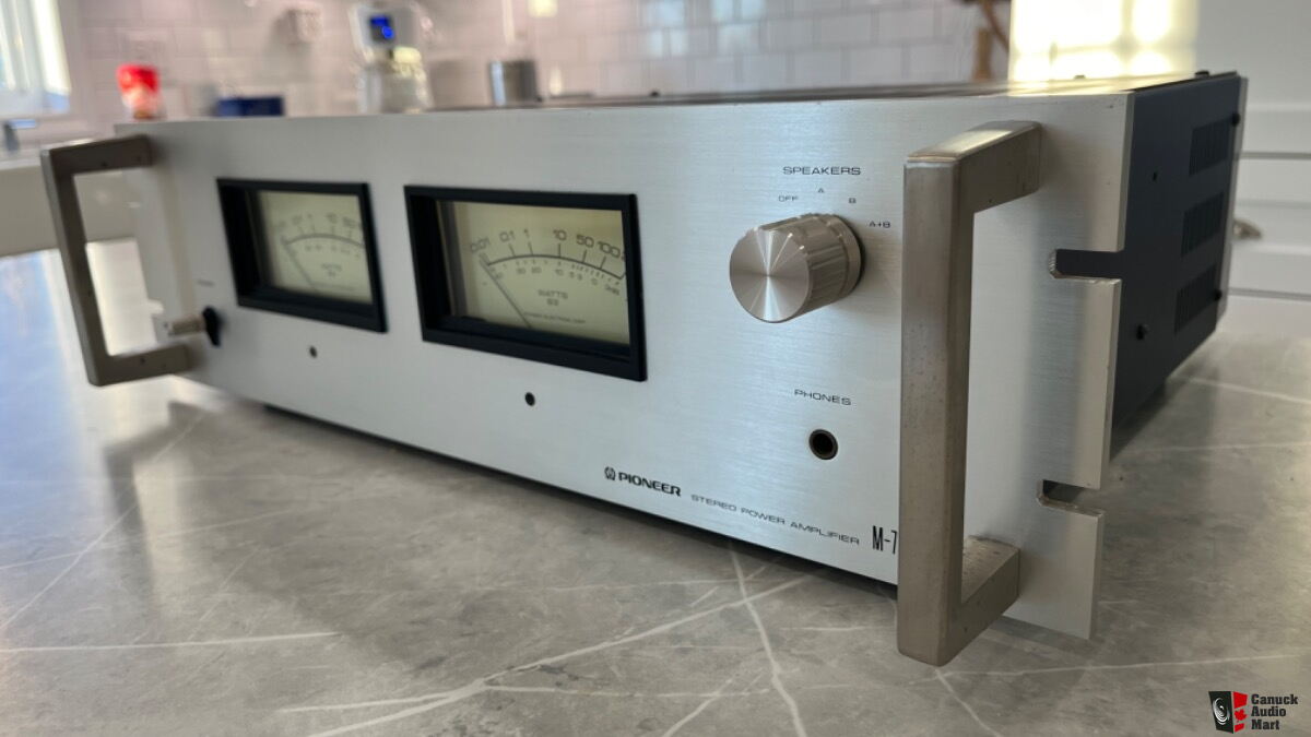 Pioneer M73 SPEC-3 power Amplifier VERY NICE never rackmounted,,free ...
