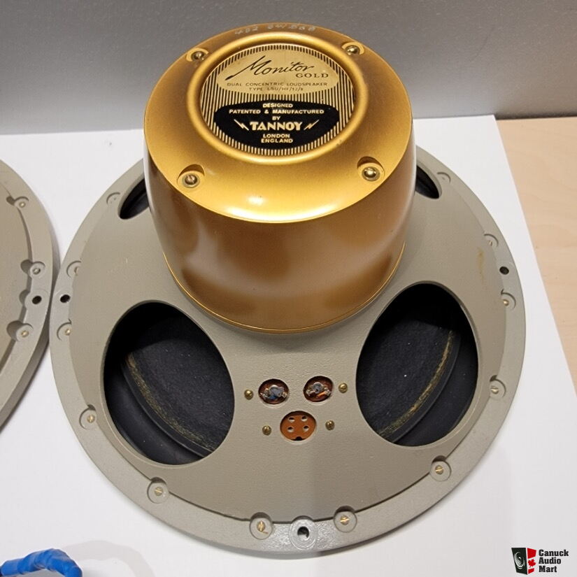 Tannoy Monitor Gold 12'' LSU/HF/12/8 Speakers Drivers set of two ...