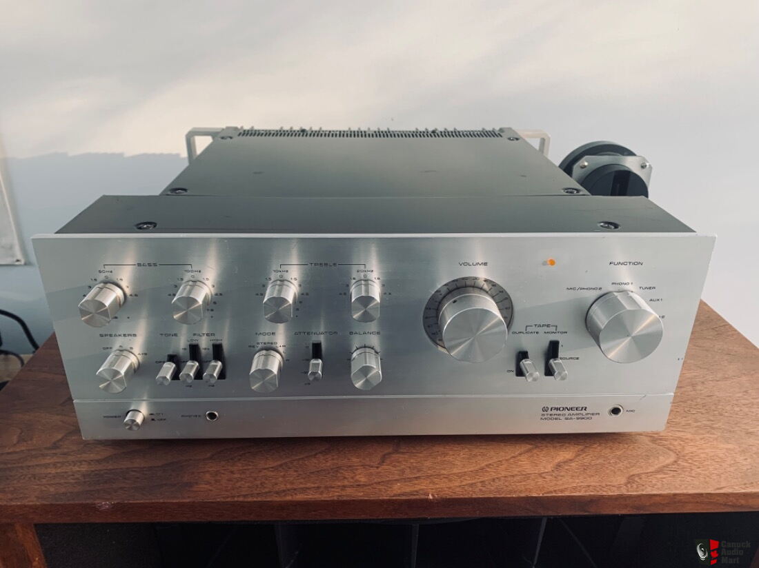 Pioneer SA-9900 /// recaped /// Powerful Integrated Hi-fi (110wpc ...