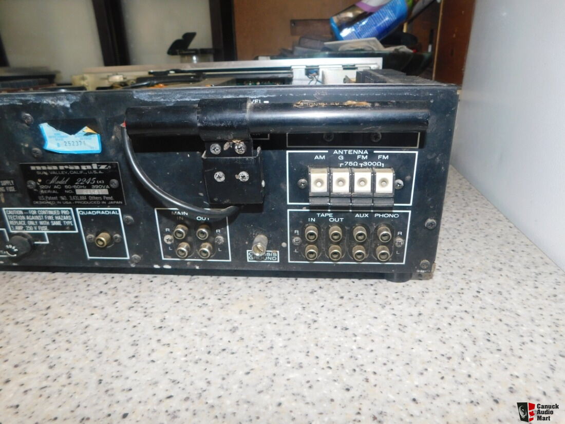Marantz 2245 For Parts or Repair | AS IS | (Power Switch is in the Last ...