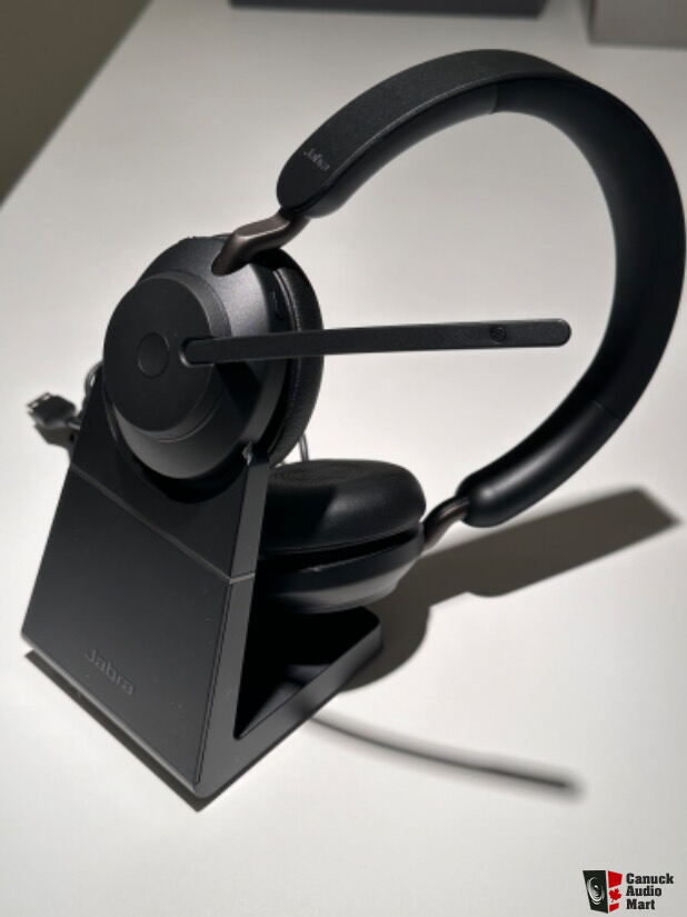 Jabra Evolve2 65 wireless stereo headphones with microphone Photo ...