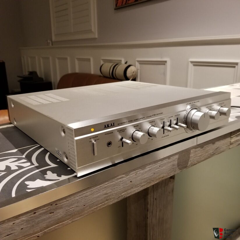 Stereo Preamplifier AKAI PS-200C Prestige Series - PRO-Restored Photo ...