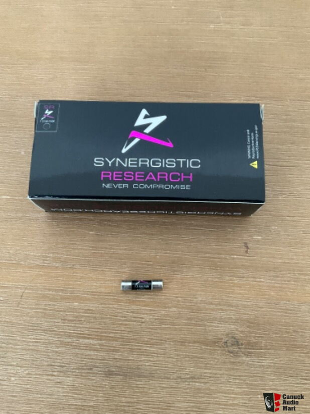 Synergistic Research purple fuse T3.15A For Sale - US Audio Mart