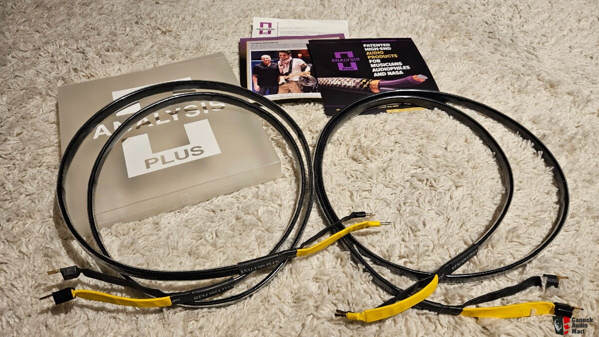 Analysis Plus Oval 9 single ended For Sale - US Audio Mart