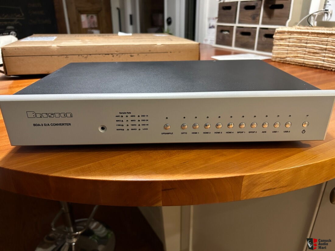 Bryston BDA3 with HDMI option - Brand new! For Sale - UK Audio Mart