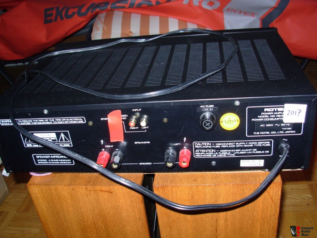 Rotel RB-980bx power amp 2 ch amplifier 125+ wpc Photo #4832991 - US ...