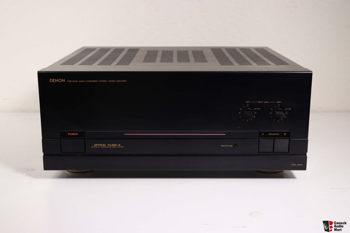 Denon POA-2400A Amplifier: Excellent Trade-In; 90 Day acX Warranty; 60% ...