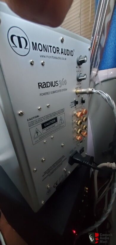 Monitor Audio Radius 360 powered subwoofer Photo #4835290 - Canuck ...