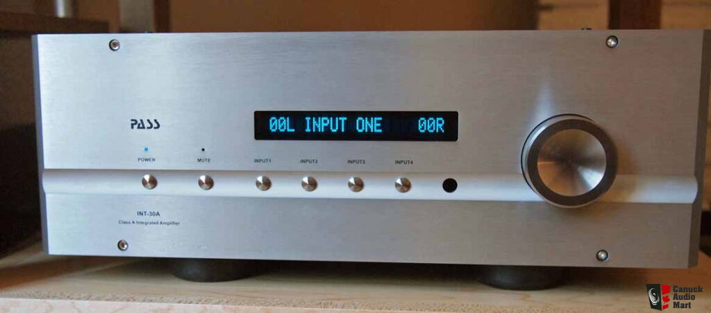 Pass INT-30A Integrated Amp (Class A) For Sale - US Audio Mart