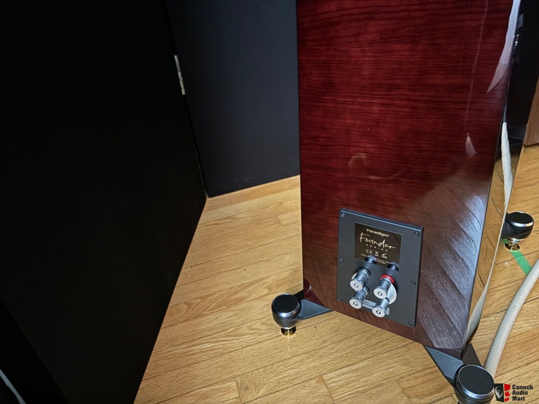 Paradigm Founder 100f Speakers Like New Condition Photo #4836755 ...