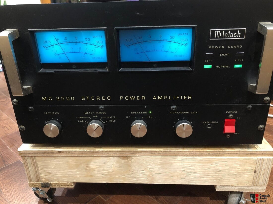 McIntosh MC2500 Solid State Amp For Sale - UK Audio Mart