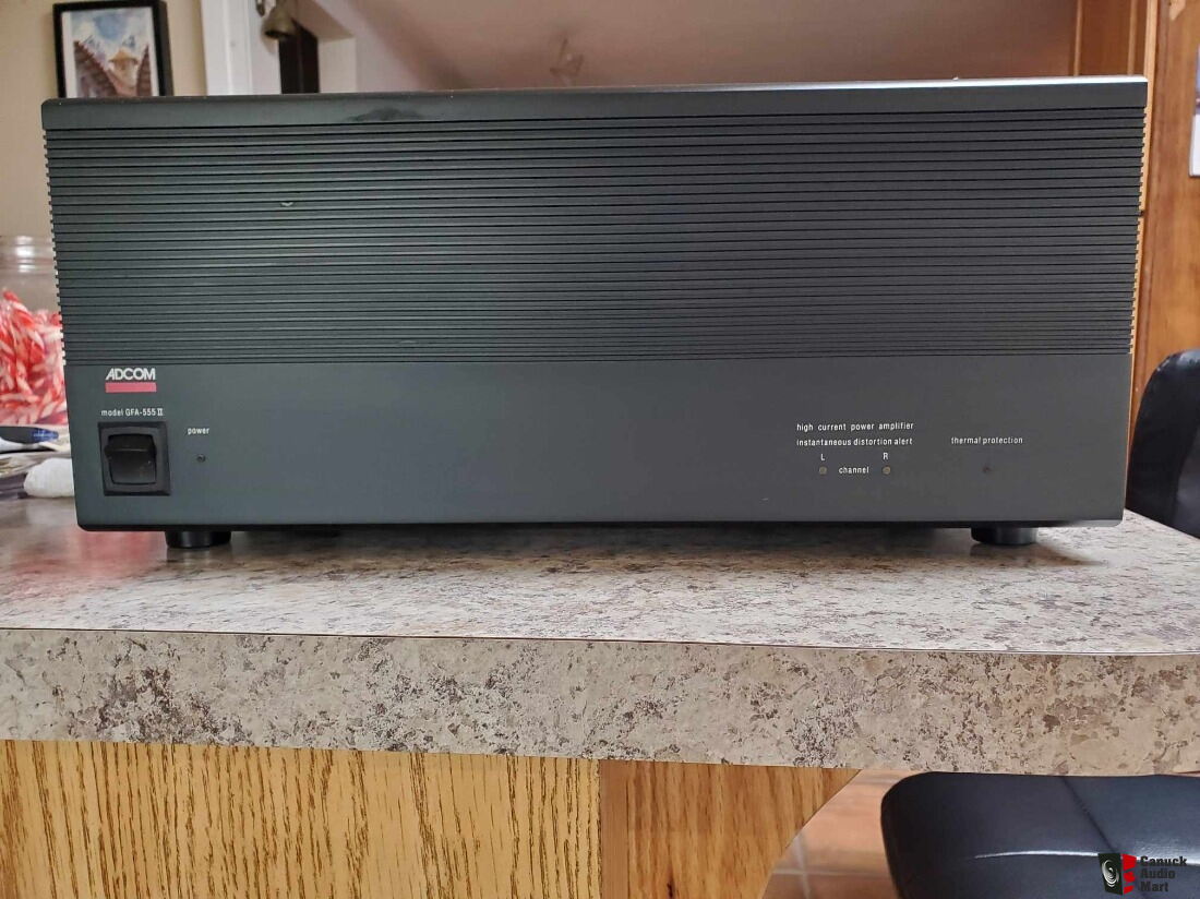 Adcom GFA-555II Amplifier - 200Watts per Channel Photo #4838289 ...