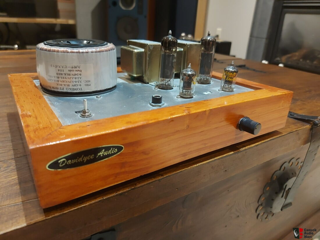 EL84 tube amplifier with Western Electric Tubes and Japanese ...