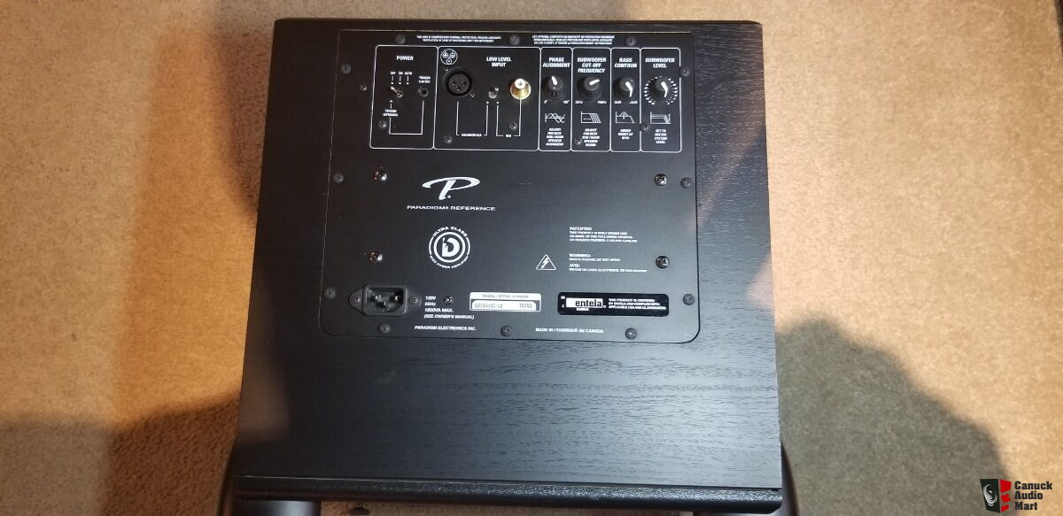 Paradigm Seismic 12 subwoofer For Sale - US Audio Mart