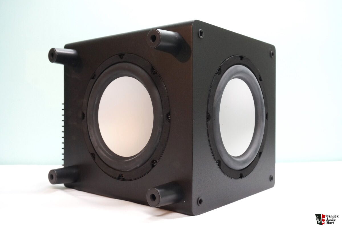 RBH Powered Subwoofer - design using two aluminum cone woofers Photo ...