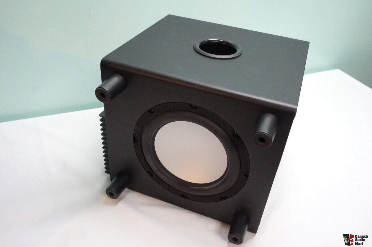 RBH Powered Subwoofer - design using two aluminum cone woofers Photo ...